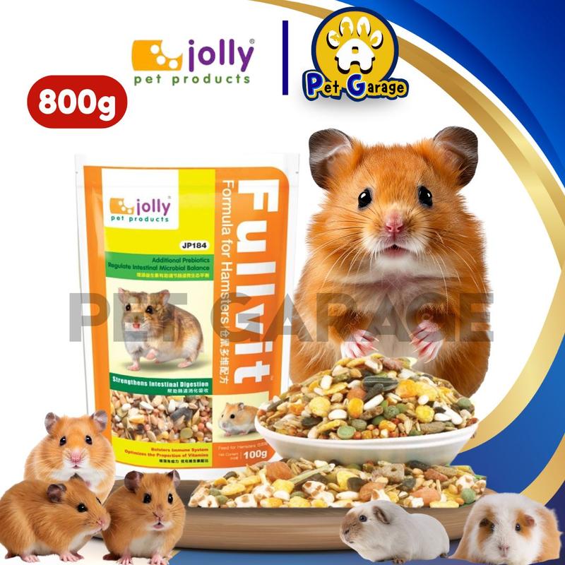 800g Jolly Fullvit Hamster Food Complete Nutrition for Hamsters ...
