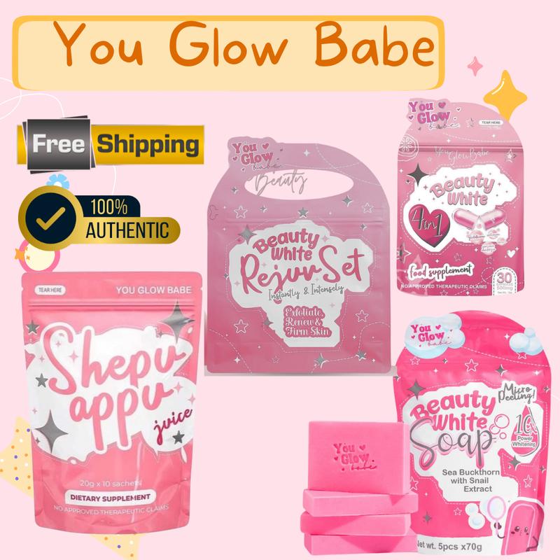 You GIow Babe Beauty White 30 capsules, Shepu Appu 10 sachet - TikTok ...
