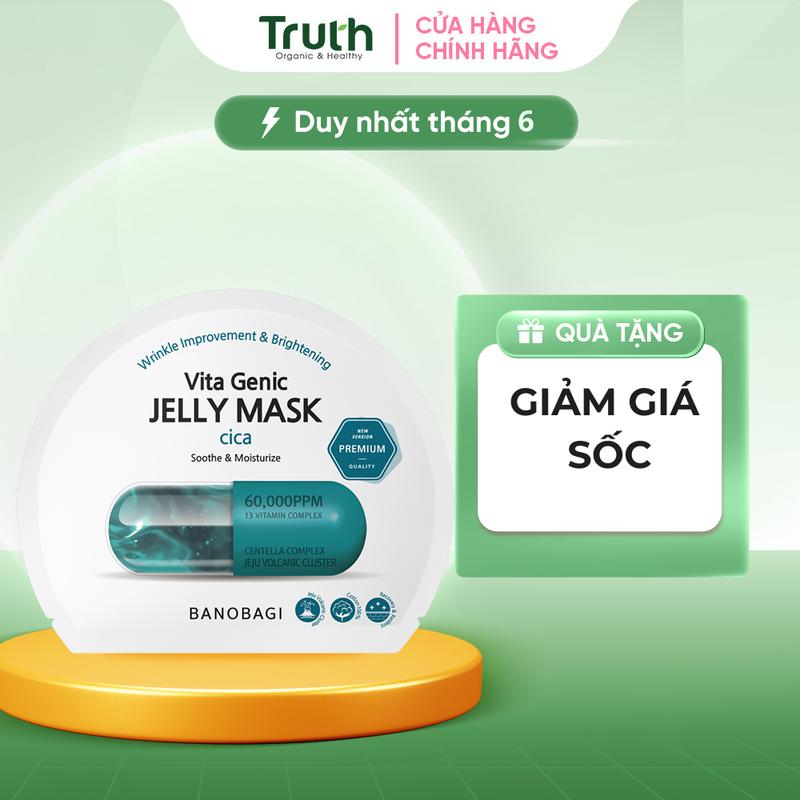 Hộp 10 Miếng Mặt Nạ BANOBAGI PREMIUM Vita Genic Jelly Mask Cica ...