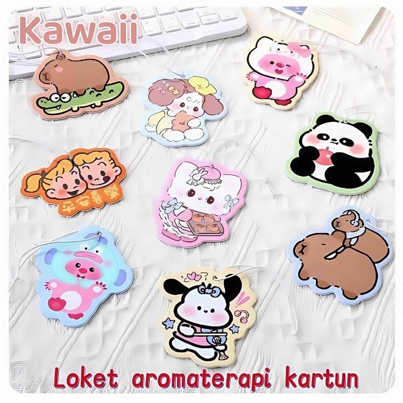 Loket aromaterapi kreatif loket dalaman kereta kartun loket - TikTok Shop Malaysia