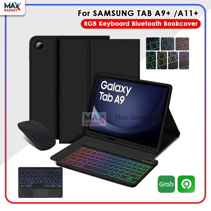 Jual Paket Keyboard RGB For Samsung Galaxy Tab A11+ A11 Plus A9 A9 ...