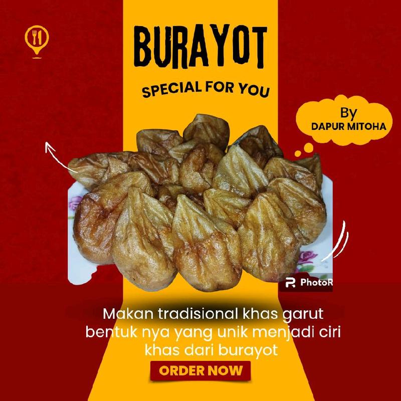 Kue Burayot Asli BY Dapur mitoha Khas Garut Dengan Gula Aren - Shop ...