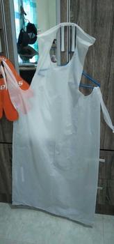 FRONTLINER PPE Premium Waterproof Plastic Aprons (White) – 50pcs/Roll ...