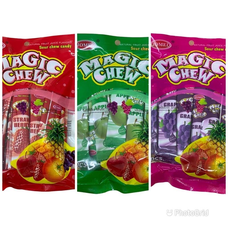 Magic Sour Chew Candy 24Pcs/Pkt - Strawberry/Apple/Grape - TikTok Shop ...