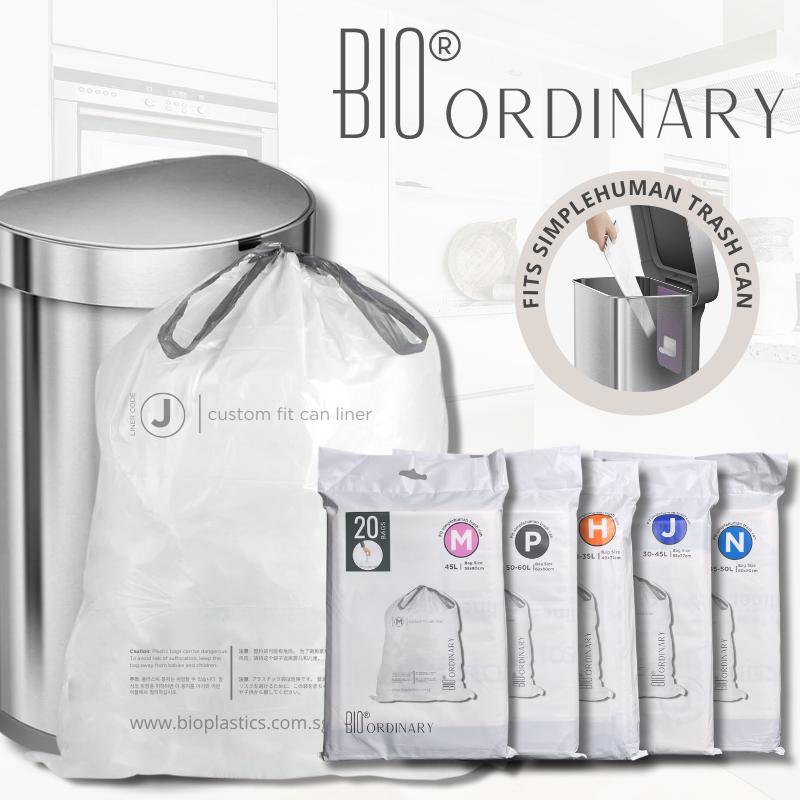 [Fits SimpleHuman Bin] BIO Ordinary Biodegradable Custom Fit - TikTok ...