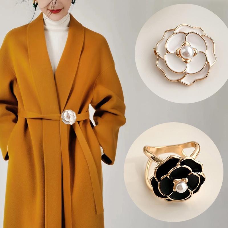 Scarf Ring Ladies Fashion Accessories Belt Ribbon Fastening Buckle ...