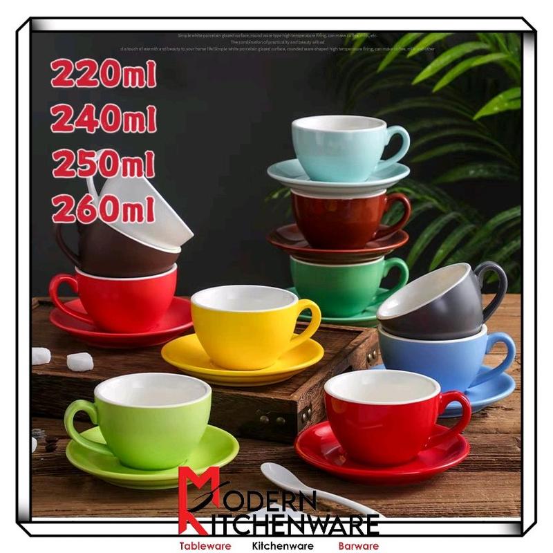 (MKitchenware)Professional Barista Cappuccino Coffee Cup Set European ...