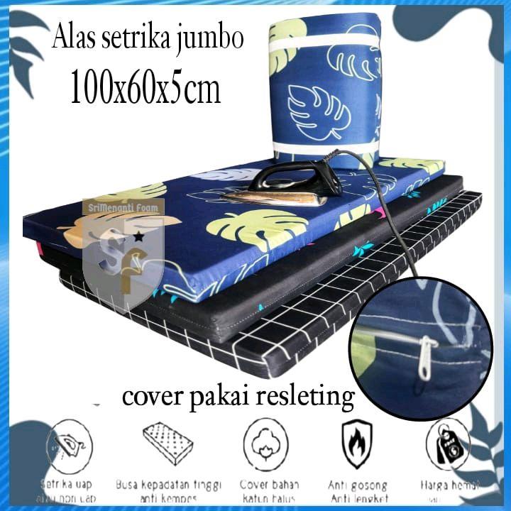 Alas Setrika Busa Tebal 100x60x5cm(bonus tali) dengan Sarung - Shop ...