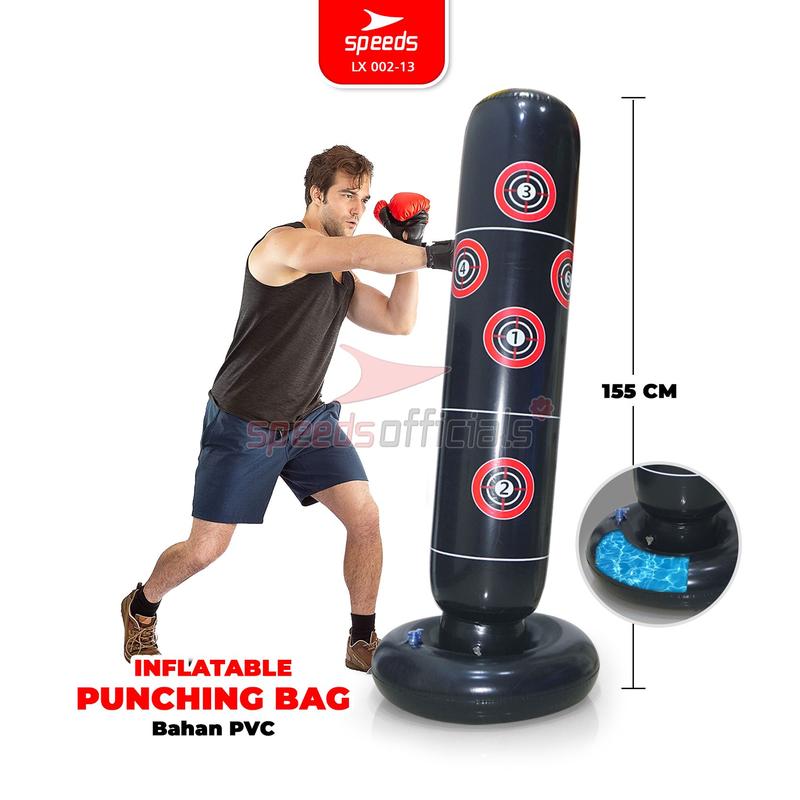 SPEEDS [150cm] Inflatable Standing Punching Bag Boxing Samsa - Shop | Tokopedia
