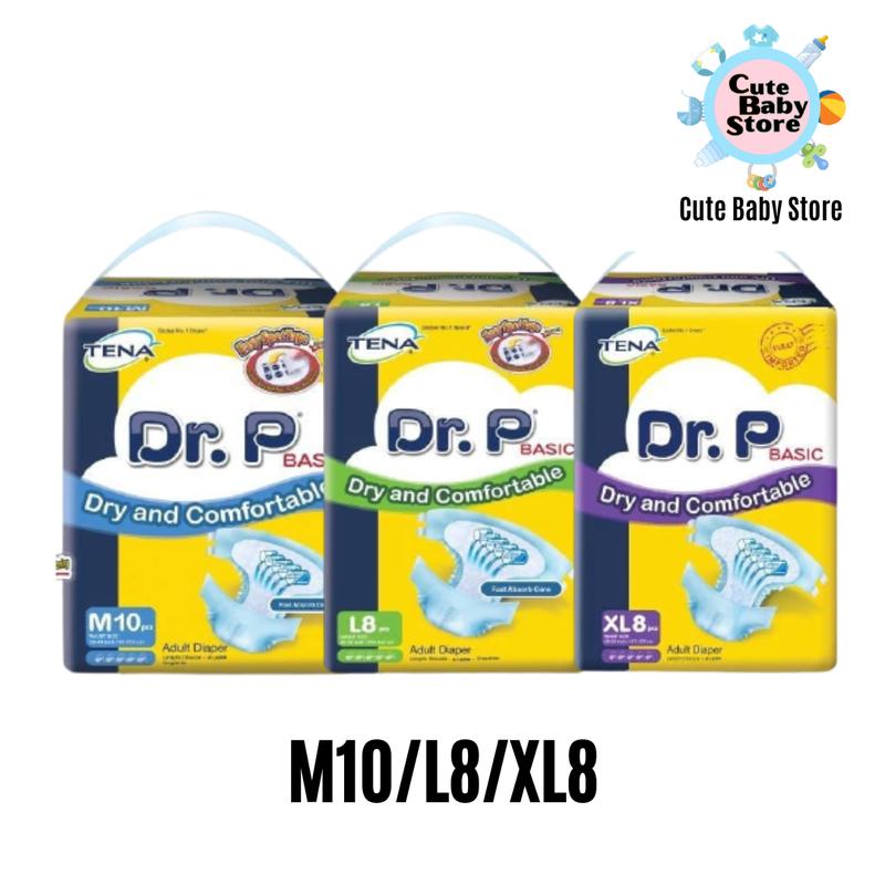 TENA DR.P Basic Tape Adult Diapers / Basic Dry and Comfortable - TikTok ...