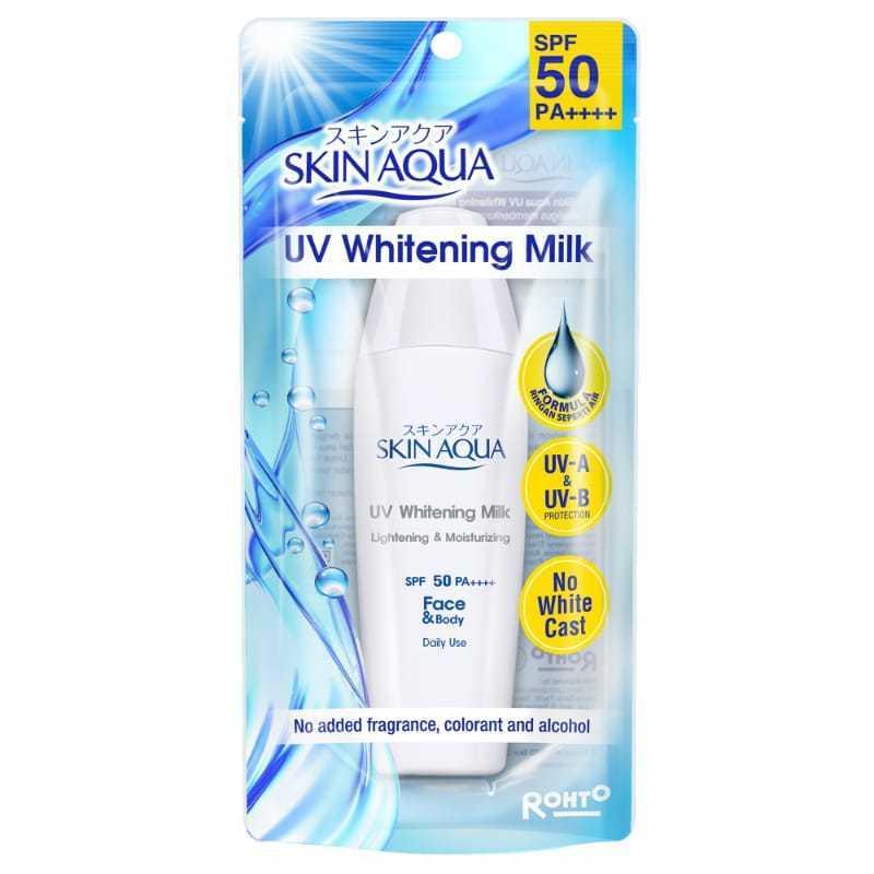 Skinaqua Whitening Milk SPF 50 Sunscreen Tabir Wajah Muka Kulit - Shop ...