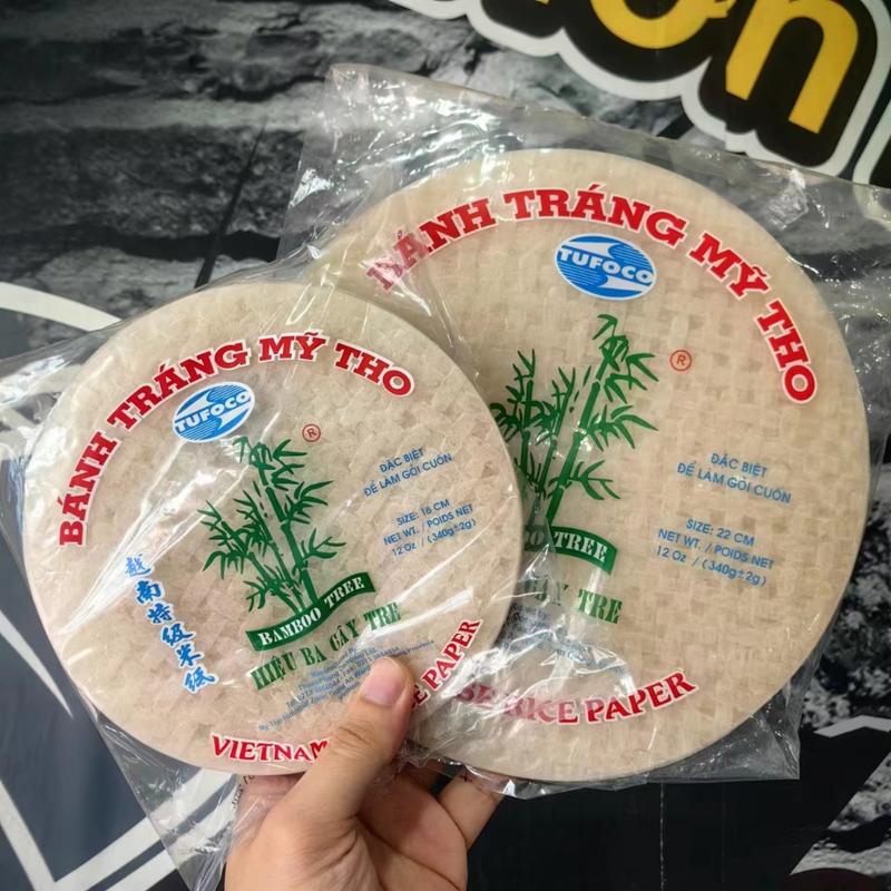 Banh Trang My Tho Tufoco 3 Cay Tre - Vietnam Rice Paper (2 TYPE ...