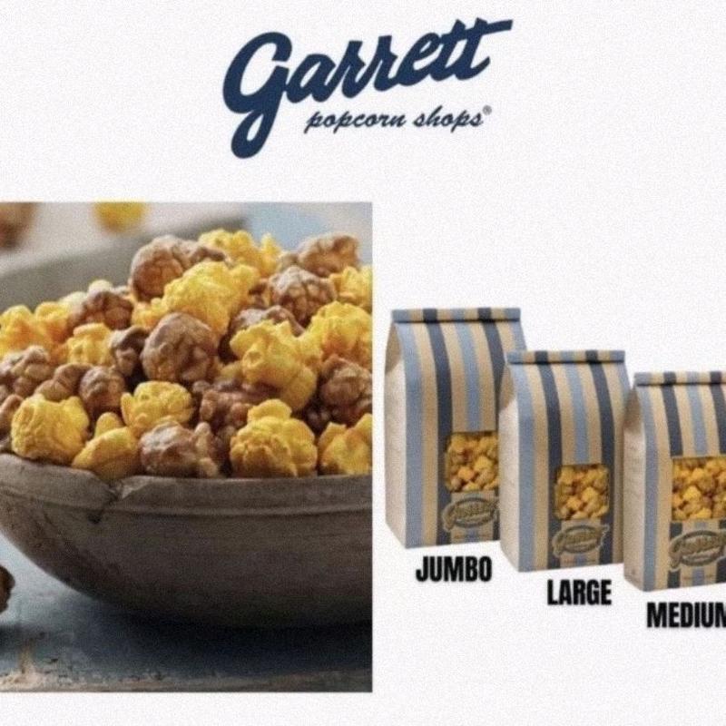 Garrett small popcorn cinema snacks popcorn assorted flavoured snacks ...