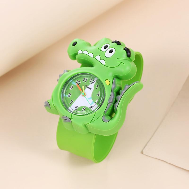 Green Water Turtle Watch Cartoon Quartz Movement Children's Toy Shark ...
