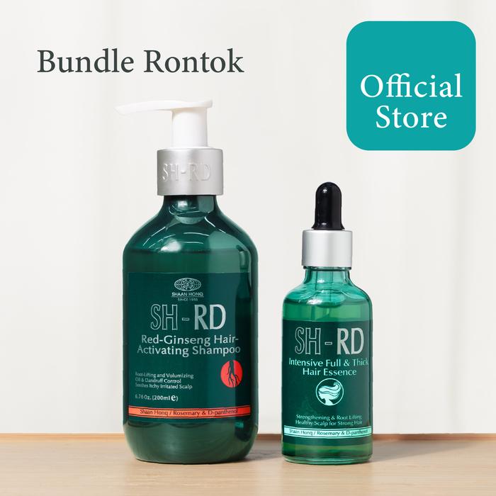Promo SH-RD | Bundle Paket Untuk Rambut Rontok dan Patah | Red Ginseng ...