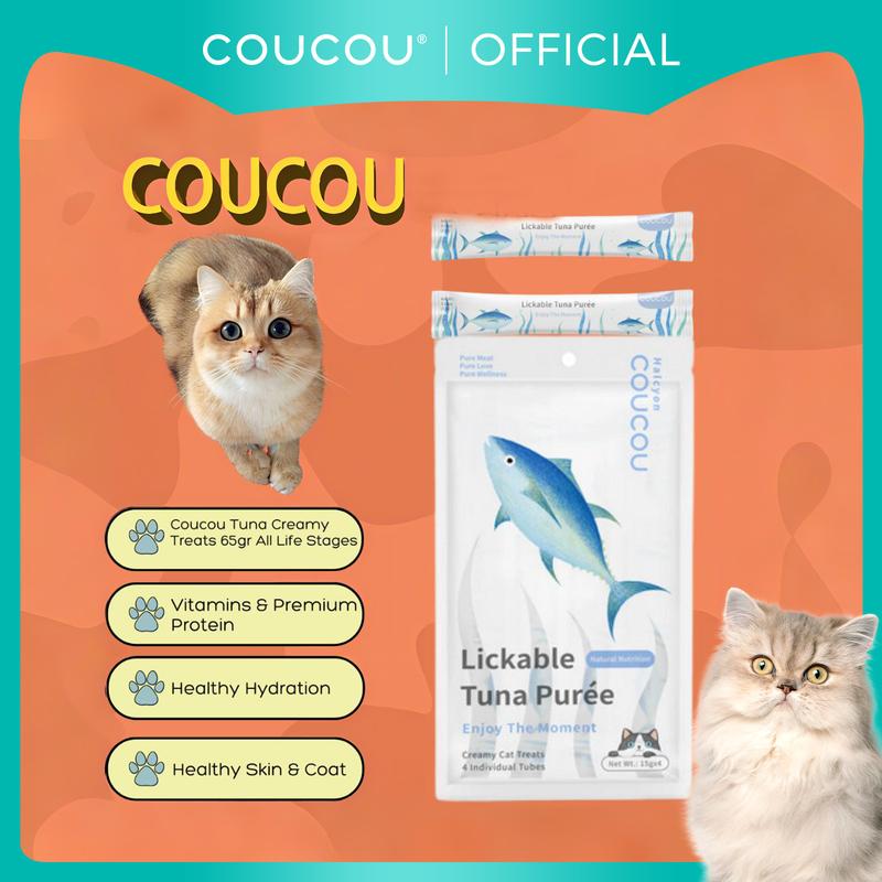 COUCOU snack kucing murah 60g snack kucing meo - Shop | Tokopedia