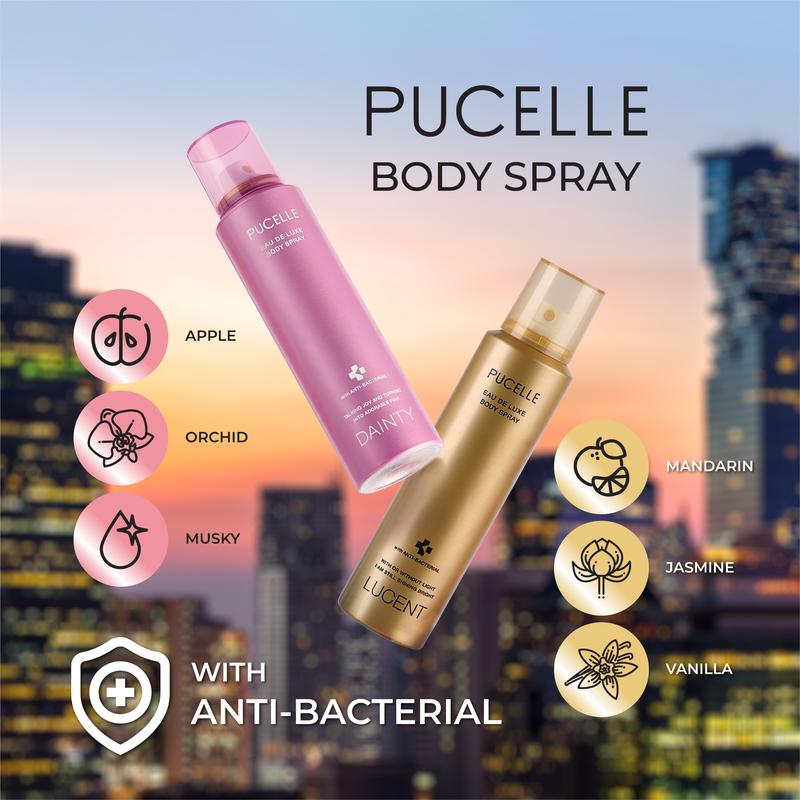 Pucelle Body Spray 150 ML [ Khusus pulau jawa di luar pulau jawa - Shop | Tokopedia