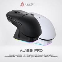 Jual Ajazz AJ159 PRO 8K Gaming Mouse Three Mode PAW3395 up to 26000 DPI ...