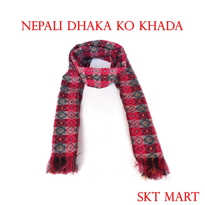 NEPALI DHAKA KHADA/KHADA TRADITIONAL SCARF FOR CEREMONY - TikTok Shop ...