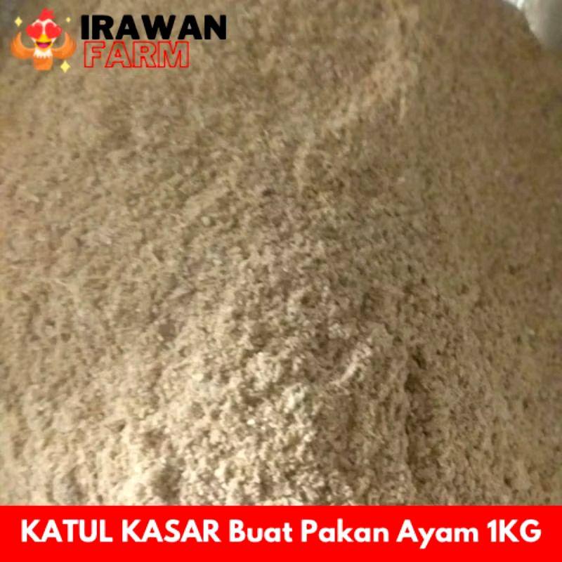 Katul Kasar 1KG Untuk Campuran Pakan Ternak - Shop | Tokopedia