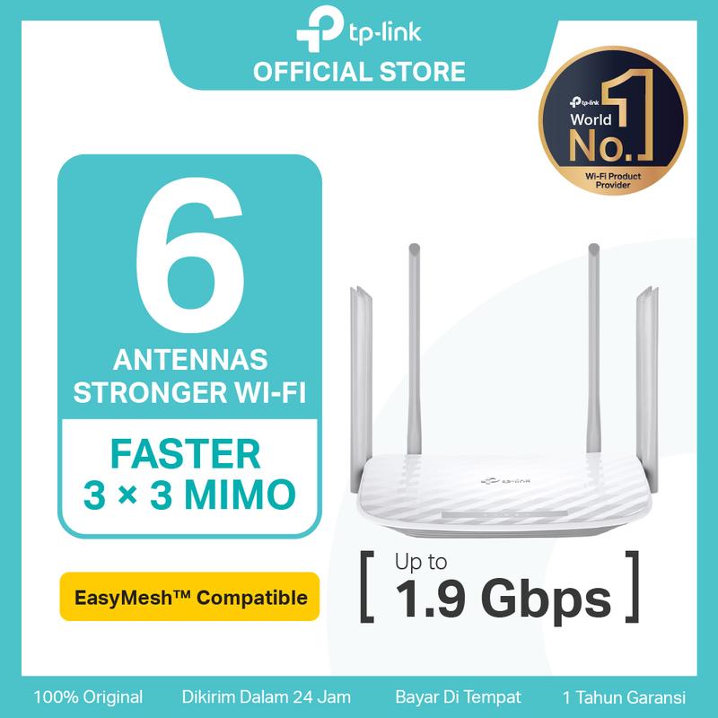 TP-link Archer C86 AC1900 Wireless MU-MIMO Wi-Fi Router - Shop | Tokopedia
