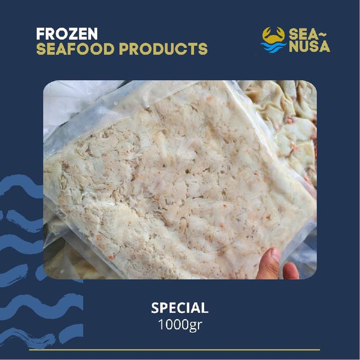 Jual Daging Kepiting Kupas (Crab Meat Fillet) Special Seanusa | 1000gr ...