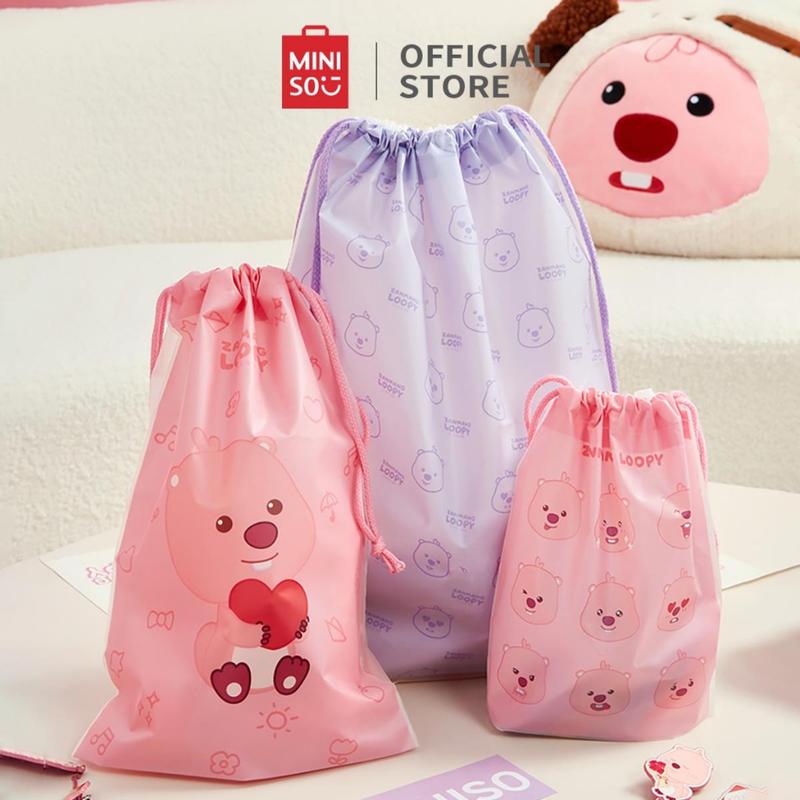 Miniso x ZANMANG Loopy Collection Tas Penyimpanan Travel Bag - Shop ...