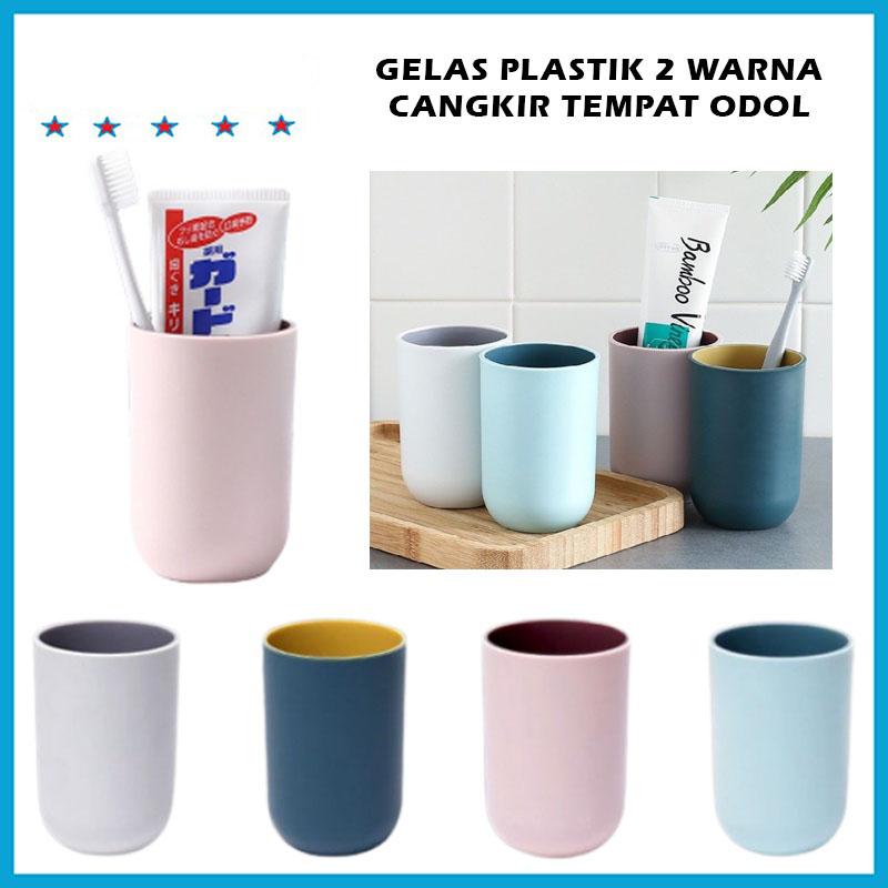 Gelas Tempat Sikat Gigi Gelas Kumur Serbaguna Bathroom Mouth Rinse Cup ...