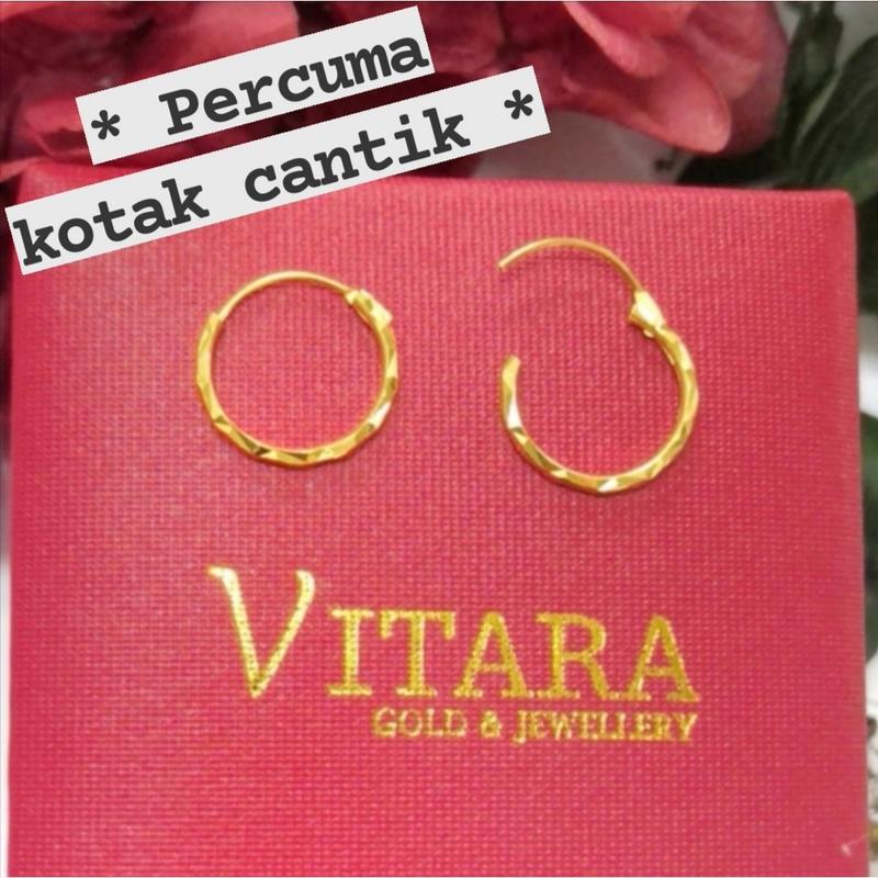 Emas 916 Cincin | Gold 916 Ring RK03 - TikTok Shop Malaysia