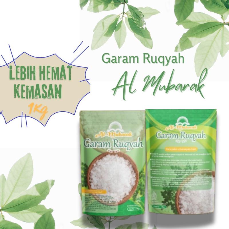 Garam Ruqyah Al Mubarak - Garam 1kg sudah di Asma' Salt - Shop | Tokopedia