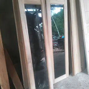 jendela jati sudah beserta kaca hitam - Shop | Tokopedia