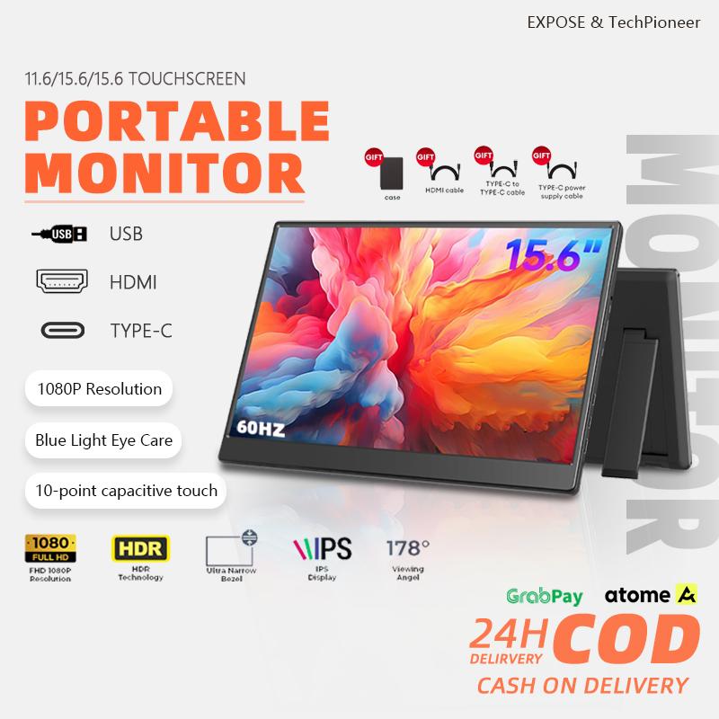 Monitor Gaming RGB Portable Layar Sentuh Laptop Keamanan PS4 - TikTok ...