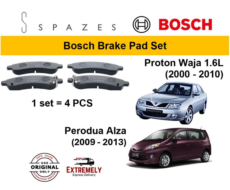 BOSCH Brake Pads Proton Waja / Perodua Alza (2009-2013) Brak - TikTok ...