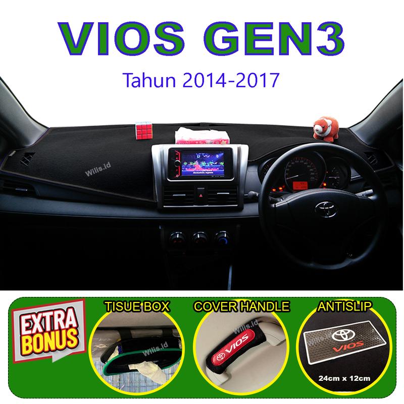 Cover Dashboard mobil Vios Gen3 Alas Dasbor Mobil Aksesoris - Shop ...