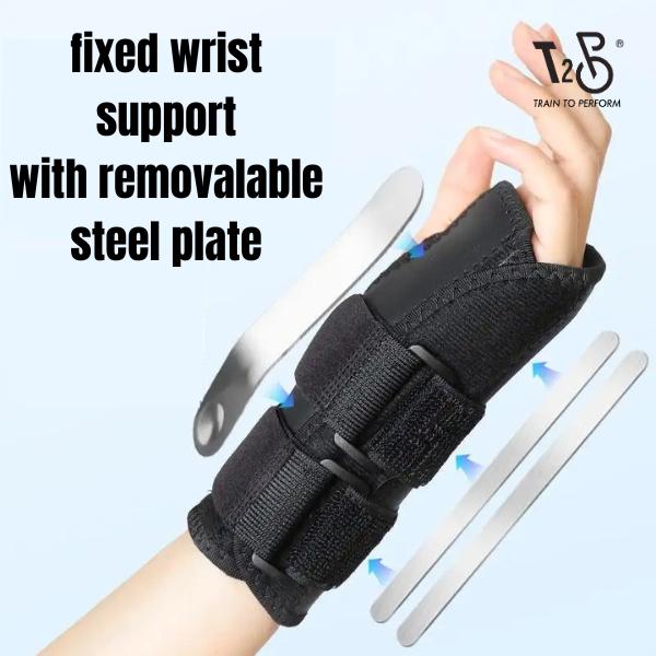 T2P Carpal Tunnel Wrist Brace Arm Compression Hand Support Splint ...