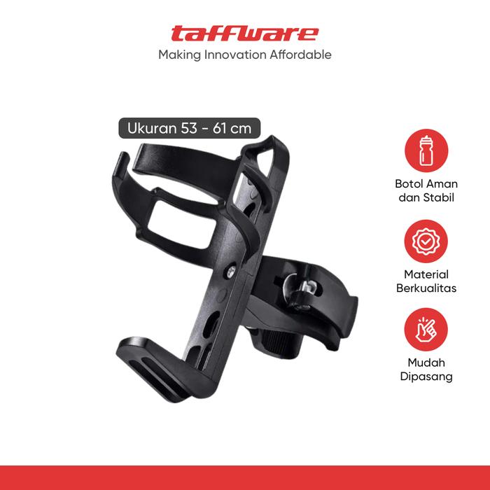 Promo TaffSPORT Holder Botol Minum Sepeda MTB 360 Degree Rotating - BC ...