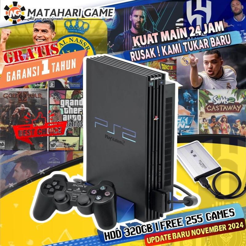 【Playstation 2】PS2 HDD250GB Hardisk External Full 230Game | Gratis ...