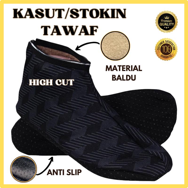 Kasut/Stokin Tawaf Umrah Haji High-Cut Free Size - TikTok Shop Malaysia