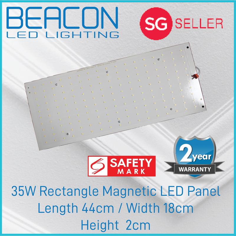 BEACON LED Panel Light 35W Rectangle Magnetic Panel / Ceilin - TikTok ...