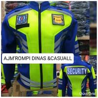 Jual Jaket Security Dobelmes Model Bisa Bongkar Pasang Logo dan Lepas ...
