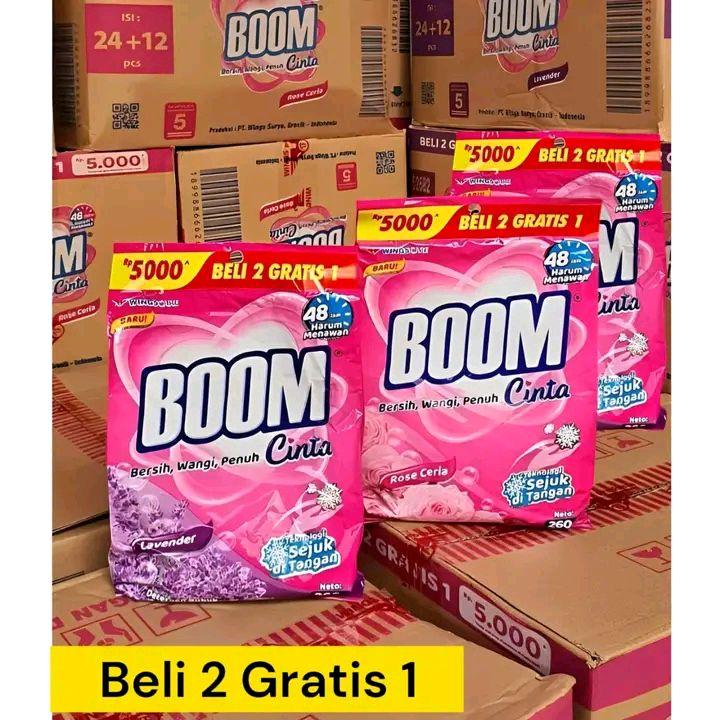 detergen BOOM Detergent beli 2 gratis 1 - Shop | Tokopedia