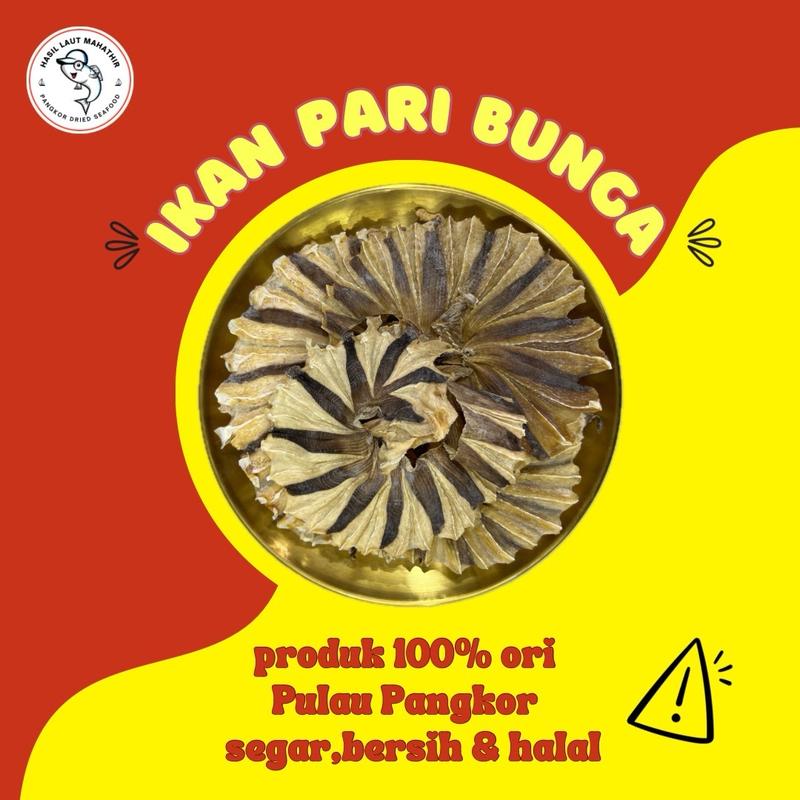 Ikan Pari Bunga Pulau Pangkor / Dried Fish Food - TikTok Shop Malaysia