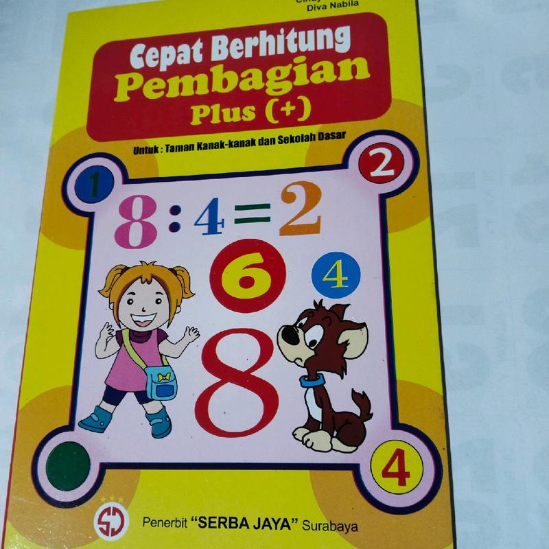 Buku Cepat Berhitung Pembagian - Shop | Tokopedia