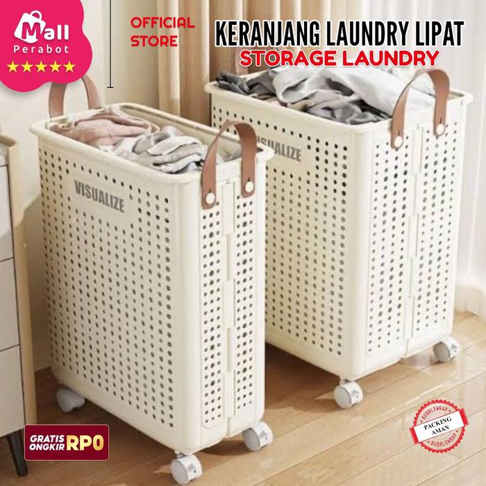 Promo Mall Perabot Visualize | Tempat Keranjang Baju Kotor | Laundry ...