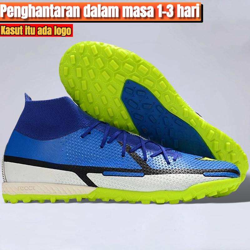 Men Soccer Shoes Turf Indoor Soccer Futsal Shoes Kasut Bola Sepak ...