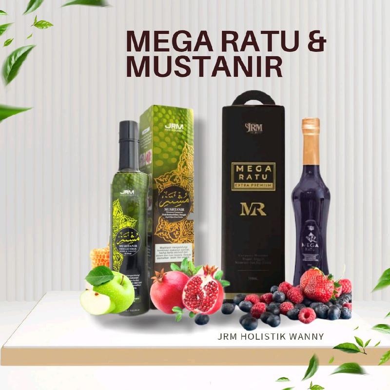 COMBO JUS MINUMAN BERRIES MEGA RATU (1) + MUSTANIR (1) - TikTok Shop ...