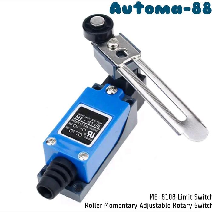 Jual ME-8108 Limit Switch Rotary Adjustable Momentary Lever Arm with ...