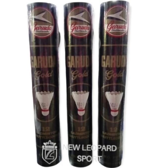 Shuttlecock Garuda Gold hitam isi 12 /kok badminton - Shop | Tokopedia