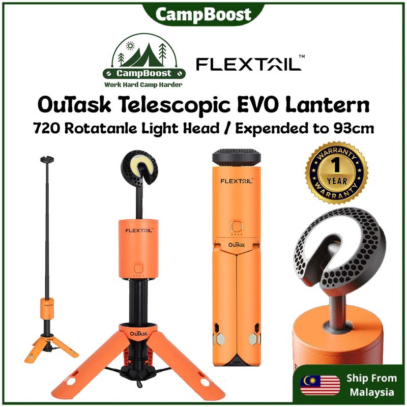CampBoost FLEXTAIL OuTask Telescopic EVO Lantern Lamp Led Light ...