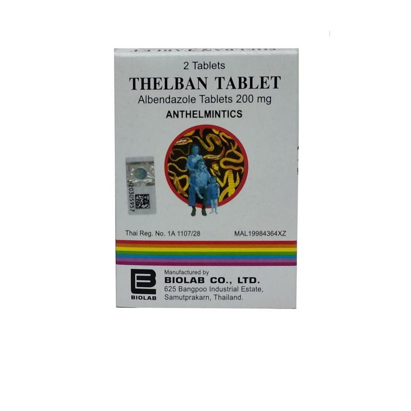 BIOLAB THELBAN TABLET ALBENDAZOLE TABLET DEWORM - TikTok Shop Malaysia